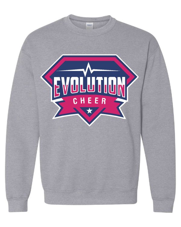 Evolution Cheer Full Glitter Crewneck – LogoWorks Design